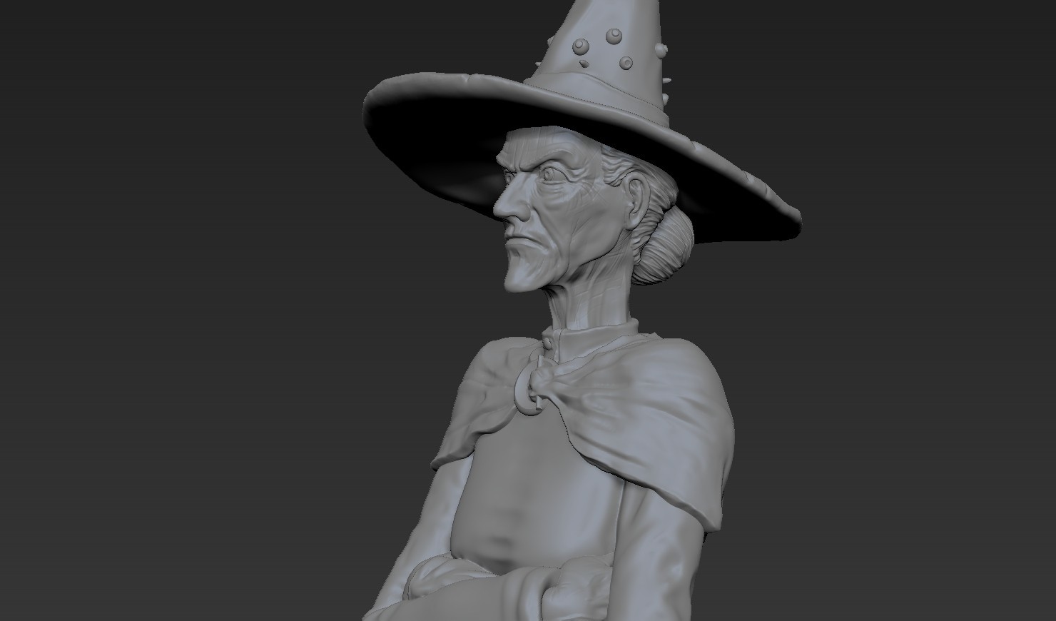 STL file Granny Weatherwax - Discworld 🧙‍♀️ ・3D printable design to ...