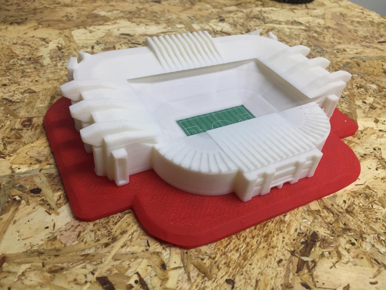 STL file Old Trafford Stadium 👴 ・3D print design to download・Cults