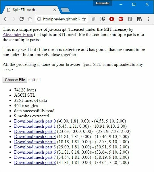 🧞‍♂️ Split multi-part STL・Free STL File for ・Cults