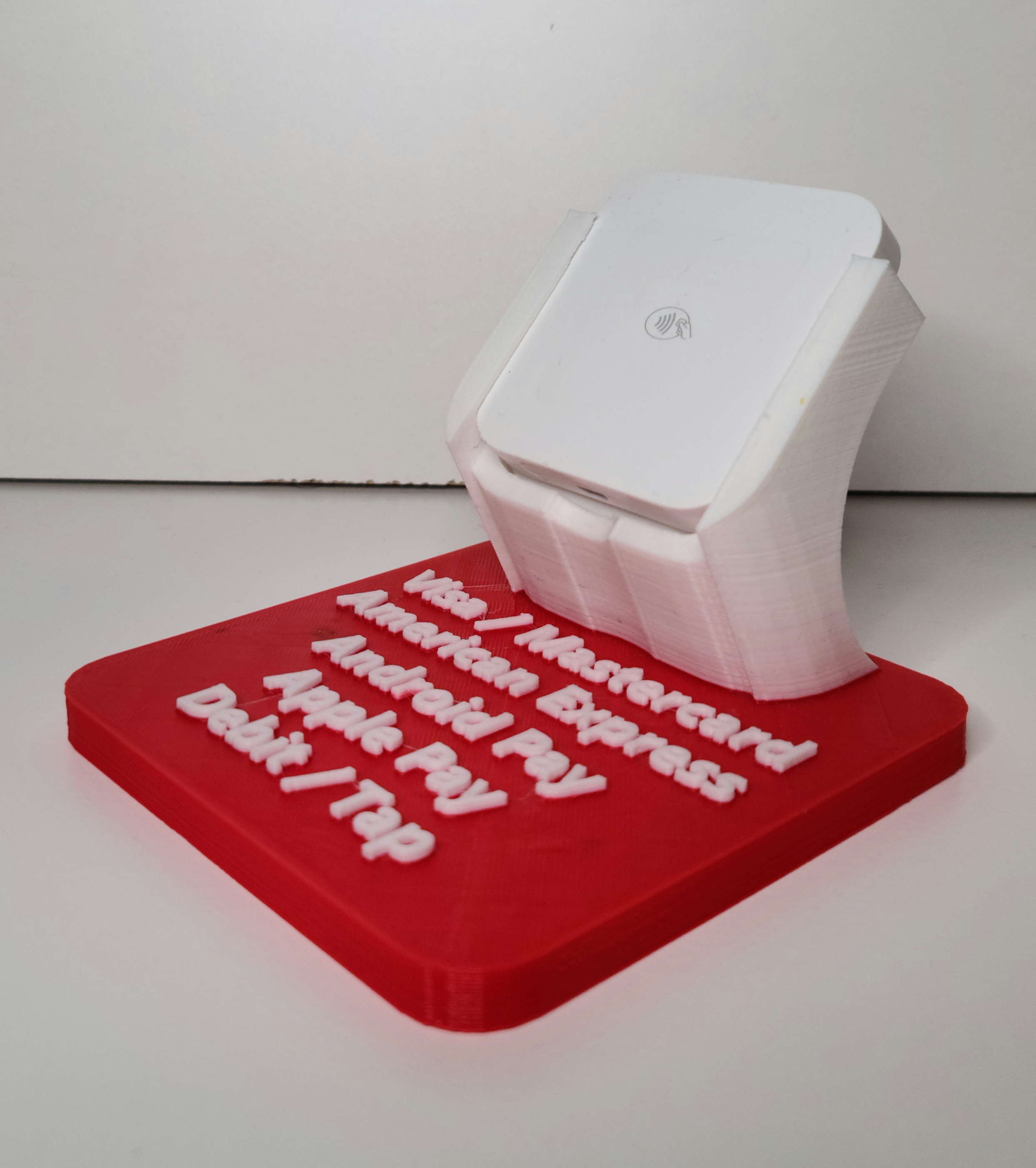 🟪 Square Reader Holder・ STL File for ・Cults