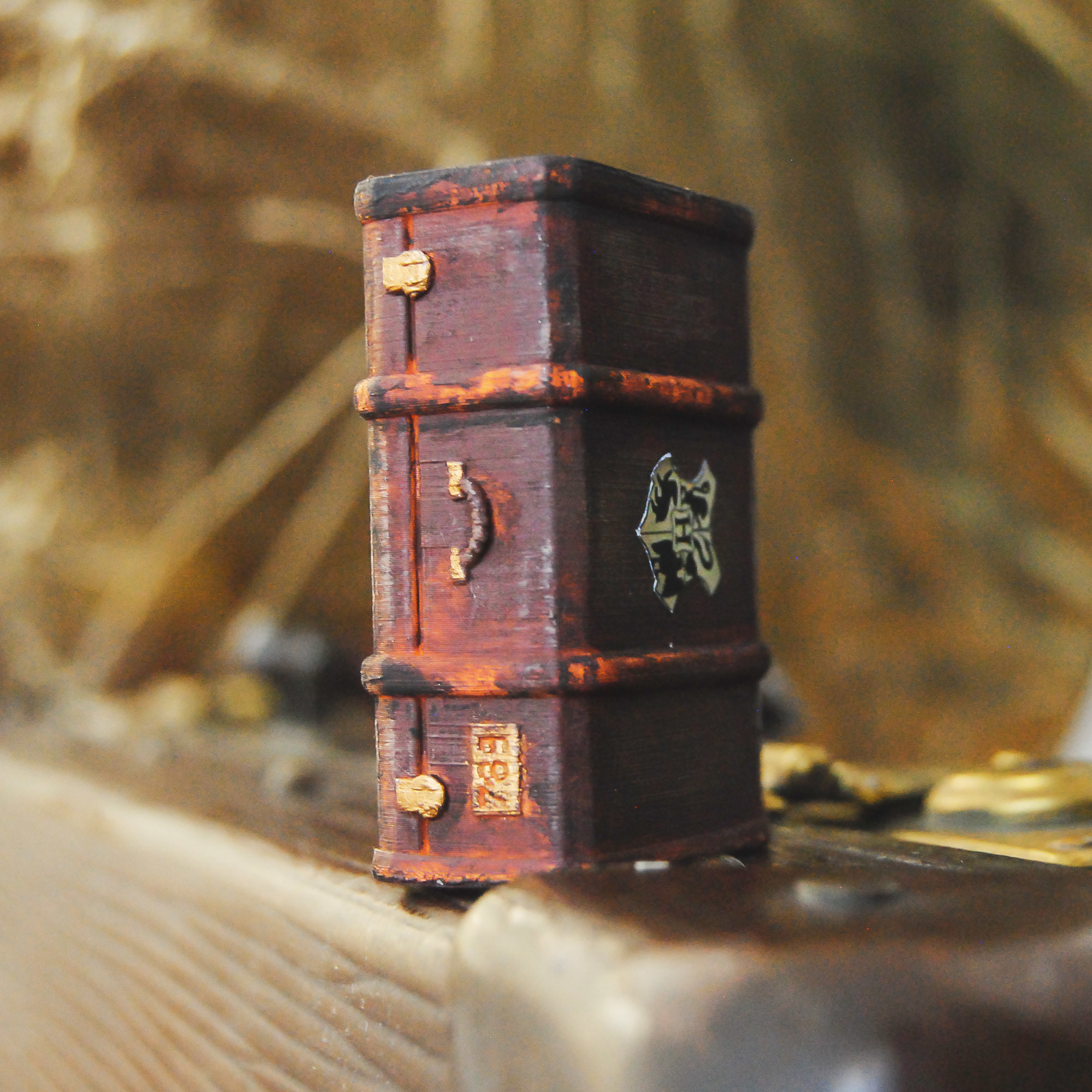 🧳 Harry Potter Trunks Luggage Cart - Hogwarts Express・ OBJ File for ・Cults