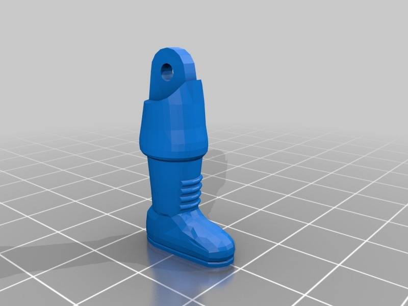 🦵 Generic Gi-Joe replacement leg・Free 3D File for ・Cults