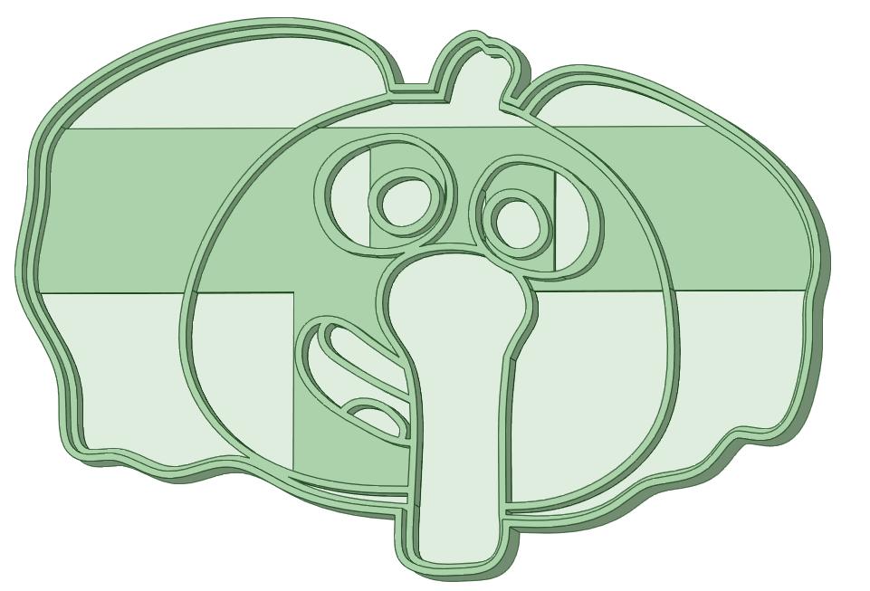 STL file Blas Elephant cookie cutter 🐘 ・3D print design to download・Cults