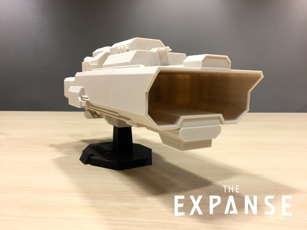 🎲 The Expanse - The Canterbury v2.0・Free STL File for ・Cults