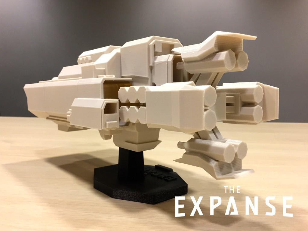 🎲 The Expanse - The Canterbury v2.0・Free STL File for ・Cults