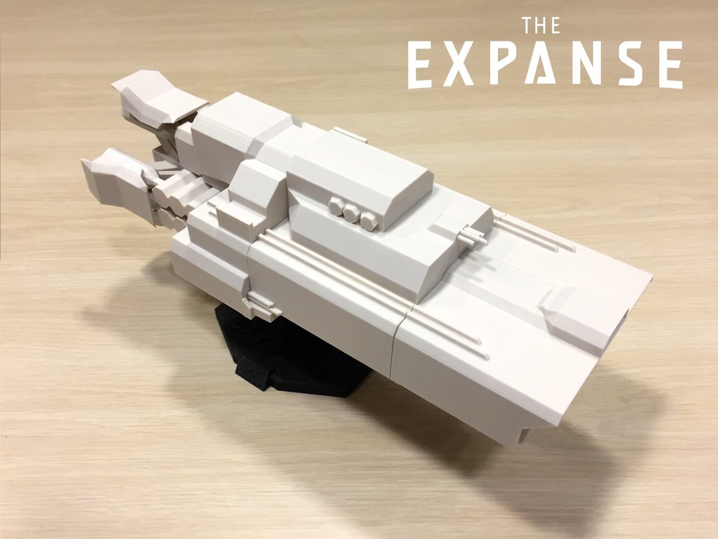 🎲 The Expanse - The Canterbury v2.0・Free STL File for ・Cults