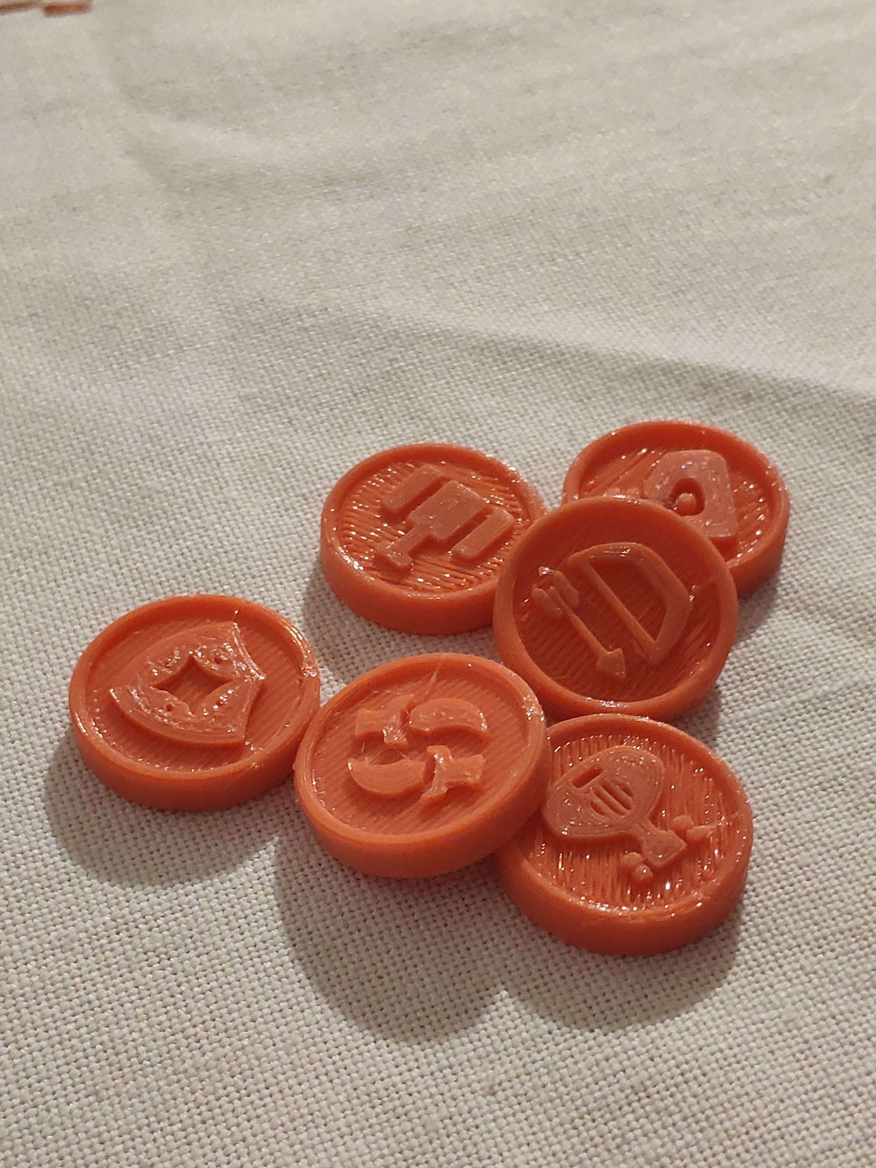 STL file Bájos Kis Bestiák - társasjáték akciópont számláló 🎲 ・3D ...