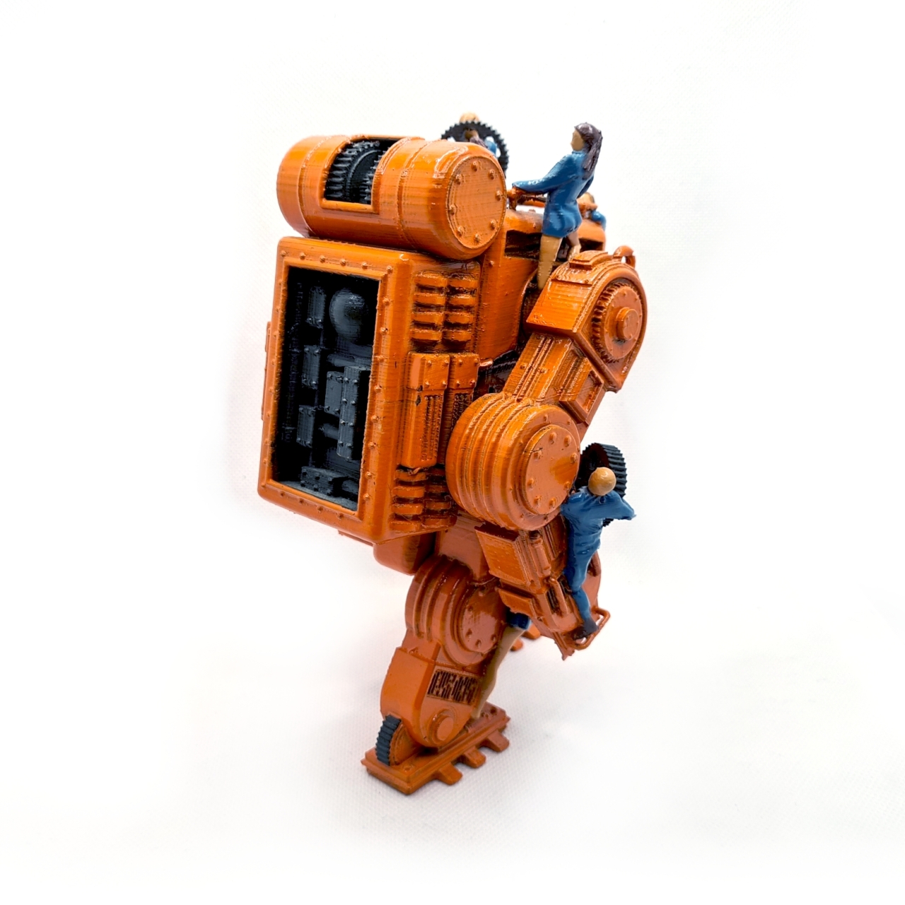 🤖 Steampunk or dieselpunk robot・ STL File for ・Cults