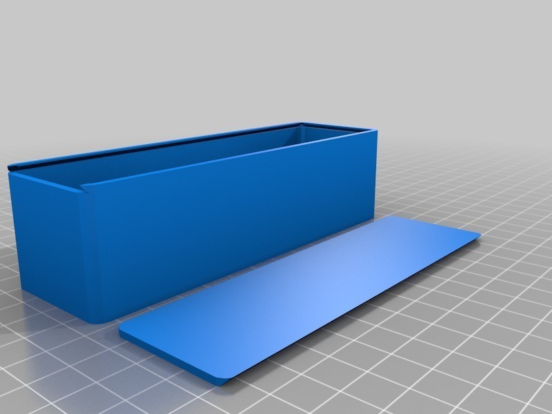 Free 3D file Parametric Rounded Sliding Top Box for use with a neck ...