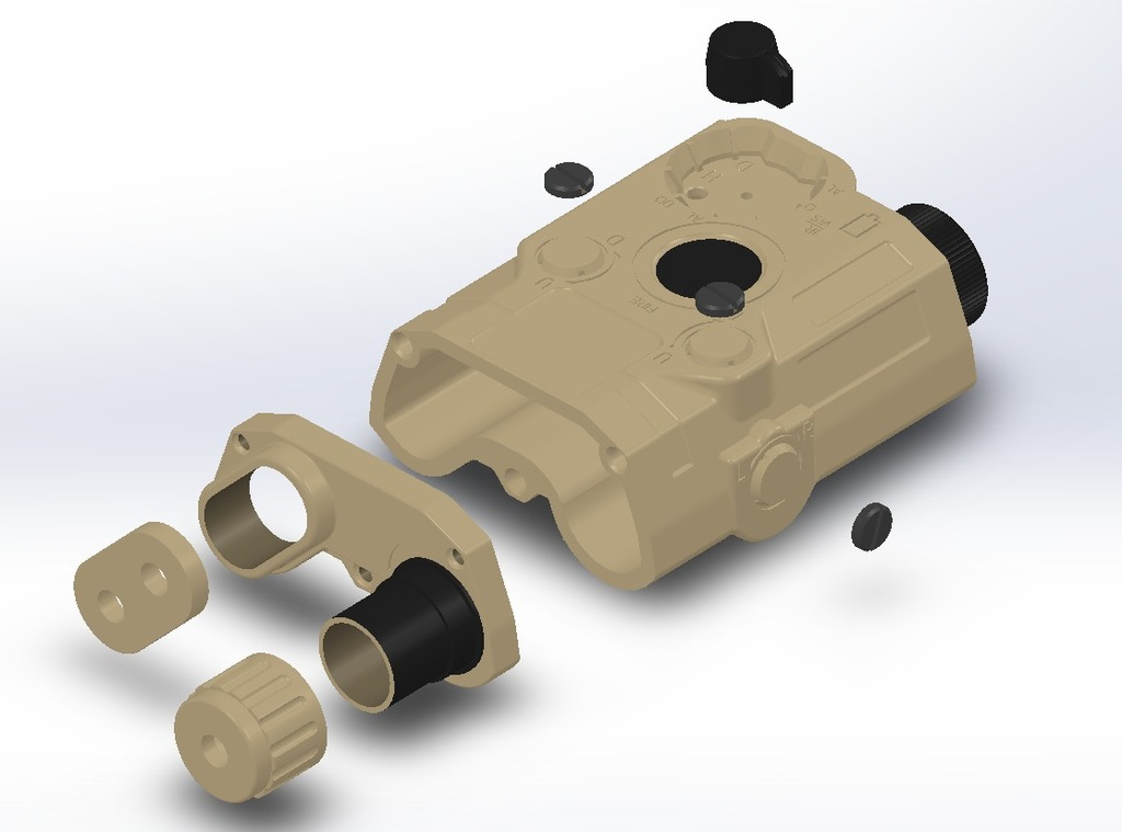 🔫 Airsoft PEQ Box・Free 3D File for ・Cults