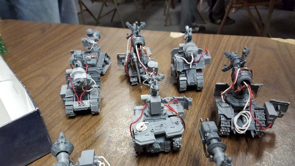 Free STL file mek gunz using grot tanks 🎲 ・3D print design to download ...