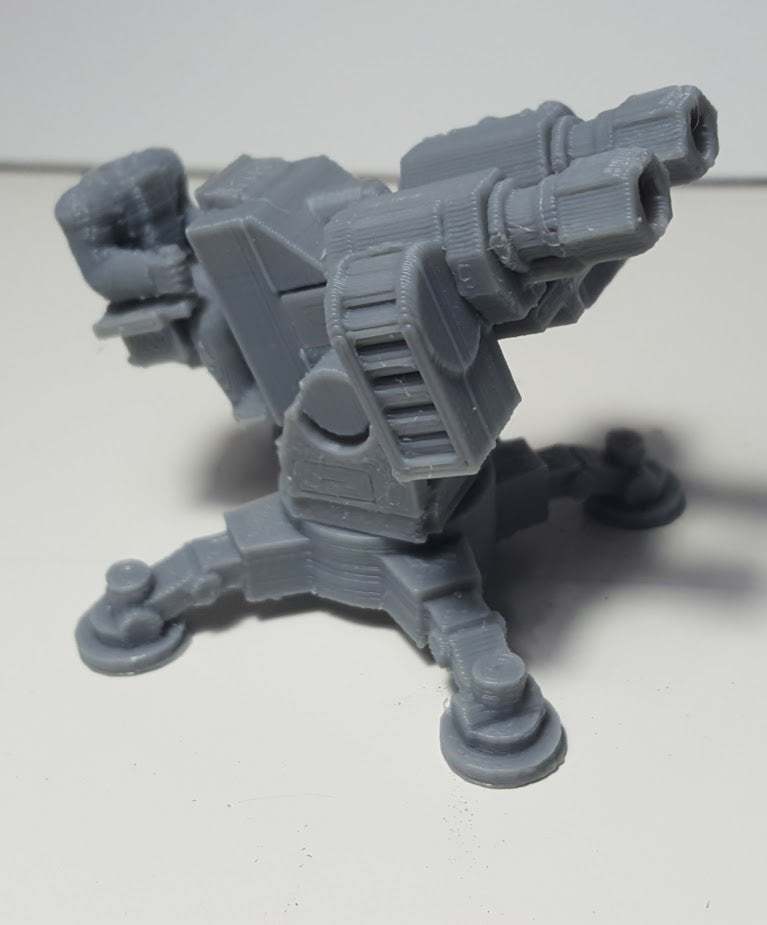 ⚔ Sabre_gun_turret_mk6r・Free STL File for ・Cults