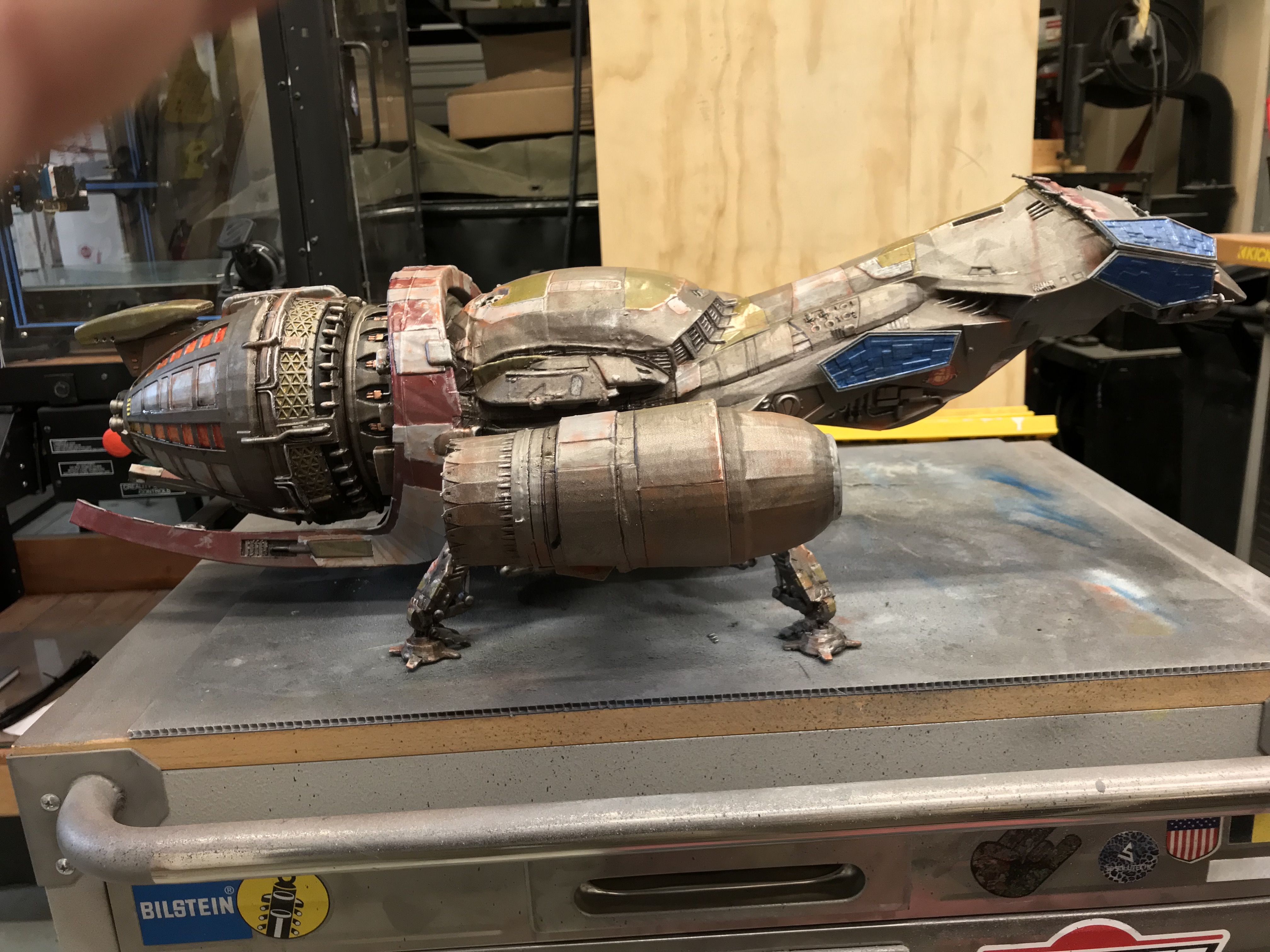 🚢 Serenity, Firefly Class ship・3D Print with the Reality CR-104s 3D ...