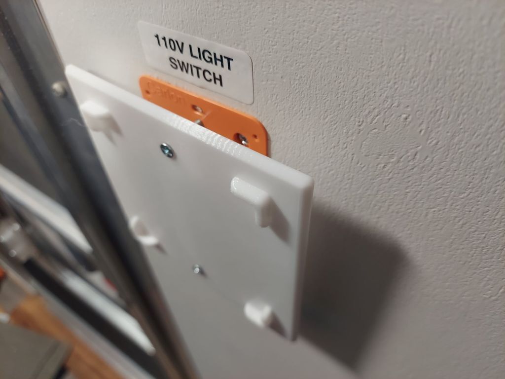 Free STL file Wireless switch adapter plate 🪞 ・3D printer model to ...