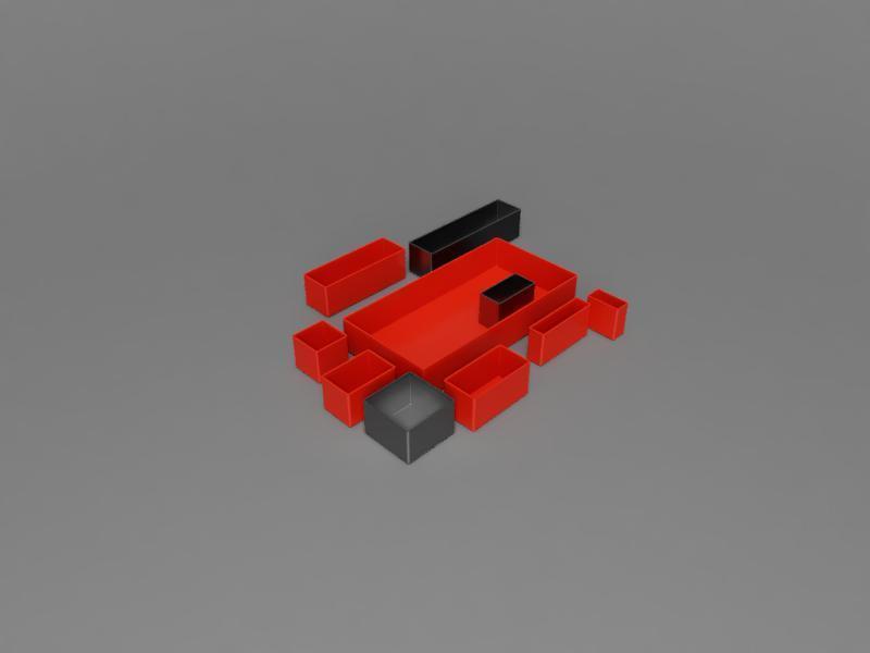 Free STL file Schaller-esk bins 📦 ・3D print design to download・Cults