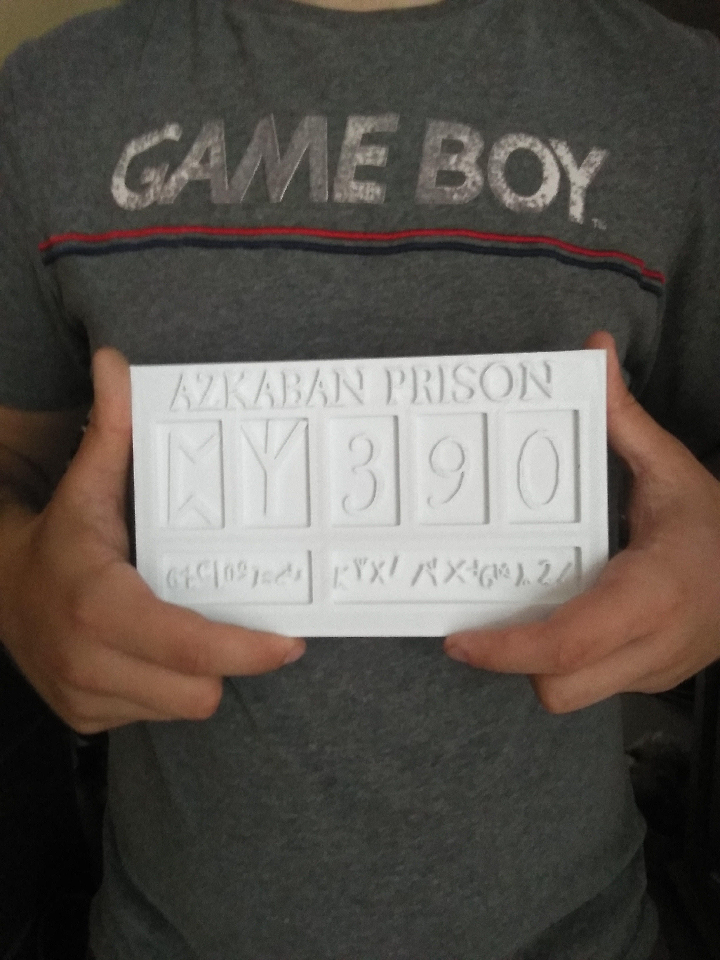 STL file plate Azkaban Sirius Black / Harry Potter 🏠 ・Design to ...