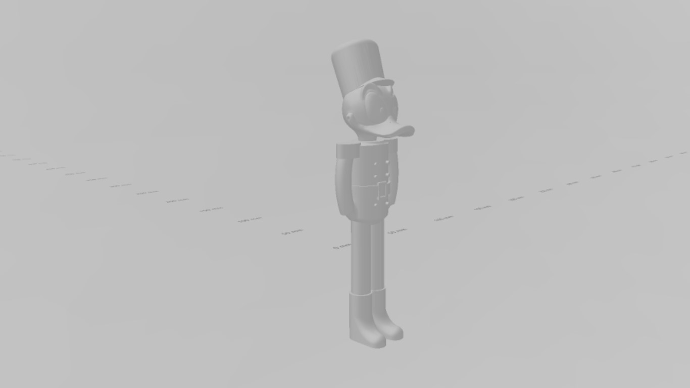 STL file Nutcracker Donald Disney 🎨 ・3D print model to download・Cults