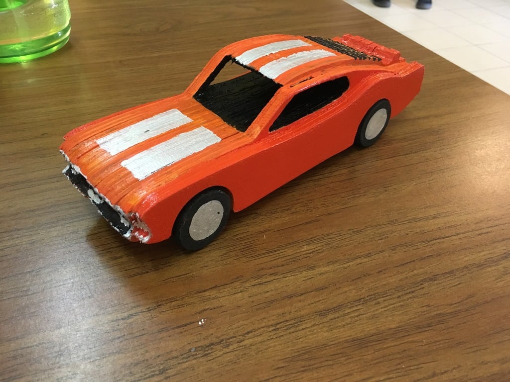 3D printing 1969 Mustang simplified cnc/laser・Cults