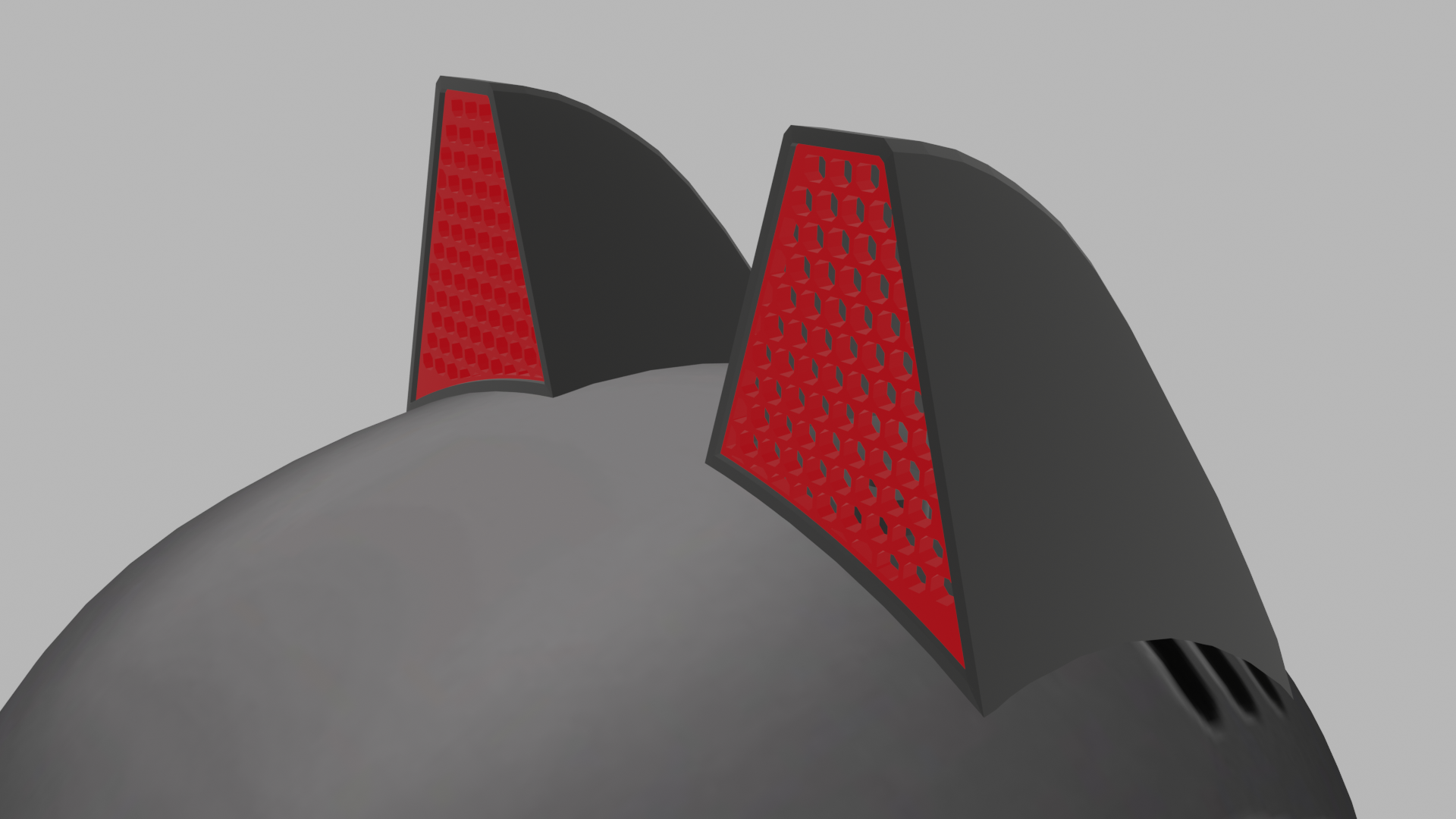 STL file motorcycle helmet earmuffs 🏍️・3D printing idea to download・Cults