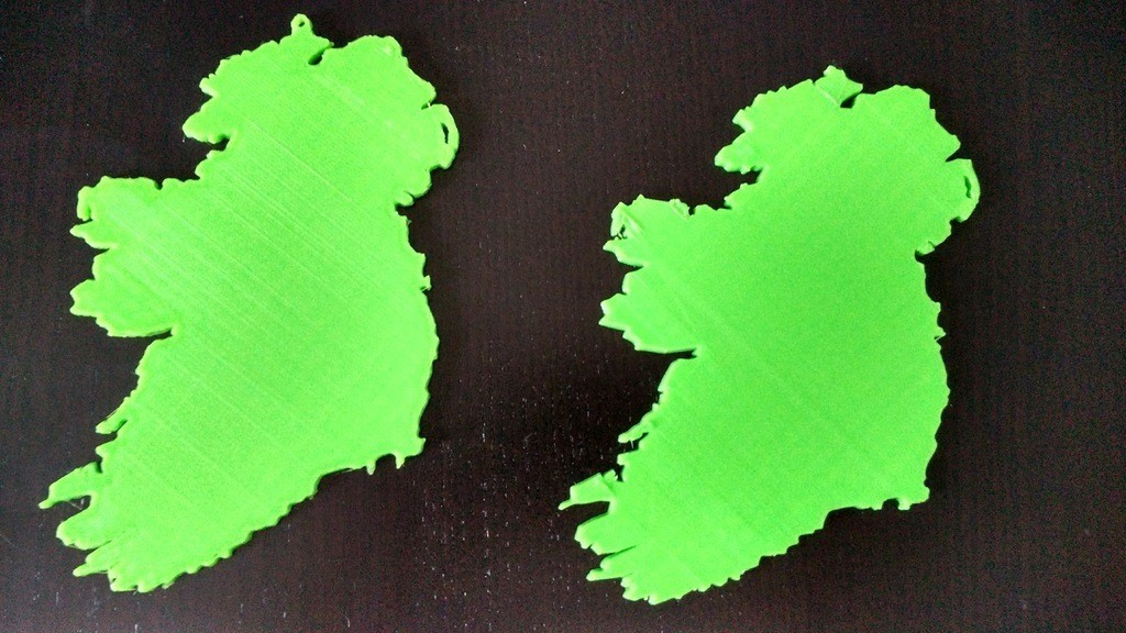 Free STL file Ireland Map 🇮🇪 ・Design to download and 3D print・Cults