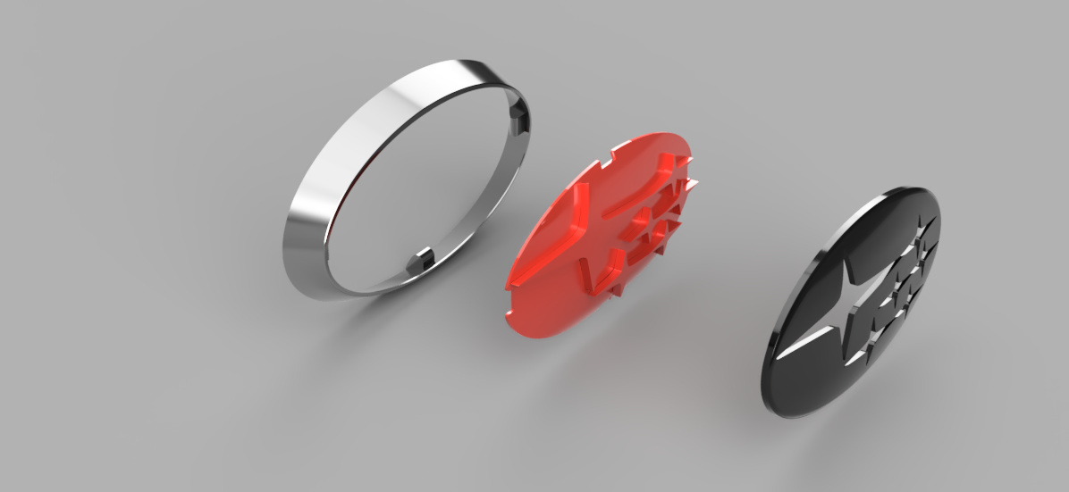 📱 Subaru impreza Emblem Logo・ STL File for ・Cults