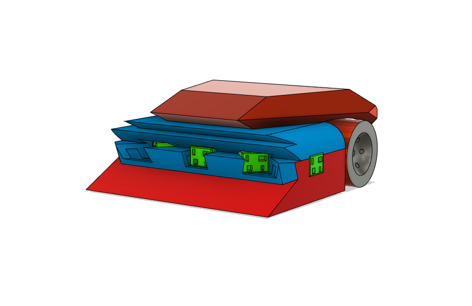 Free STL file Mini Sumo Robot (PRO) 🤖・3D printing model to download・Cults