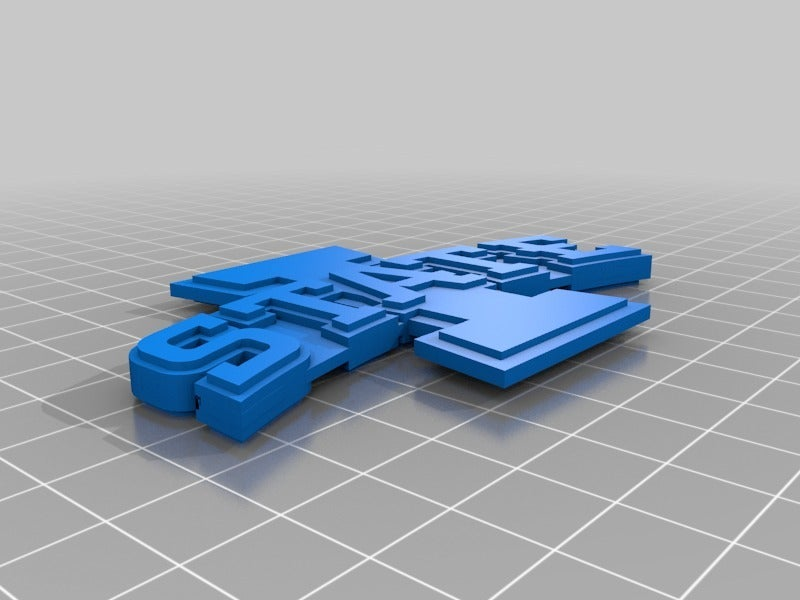 🧞‍♂️ Iowa State Logo・Free STL File for ・Cults