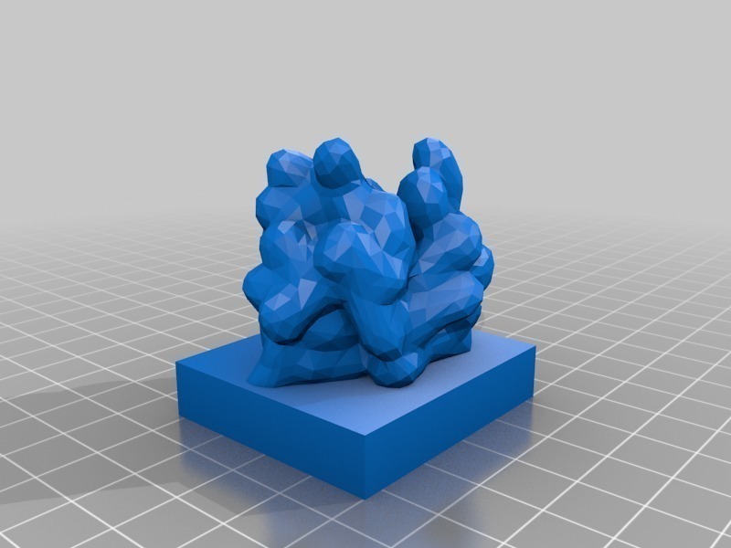 Free STL file Interlocking Lambda Phage Cro Repressor Protein and DNA 🧬 ...