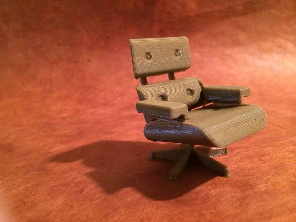 🪑 Eames Lounge Chair・Free STL File for ・Cults
