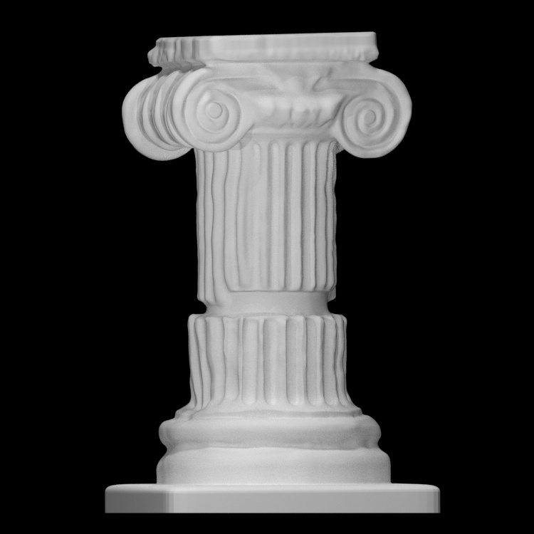 Free STL file Marble column from the Temple of Artemis at Sardis 🕍 ・3D ...