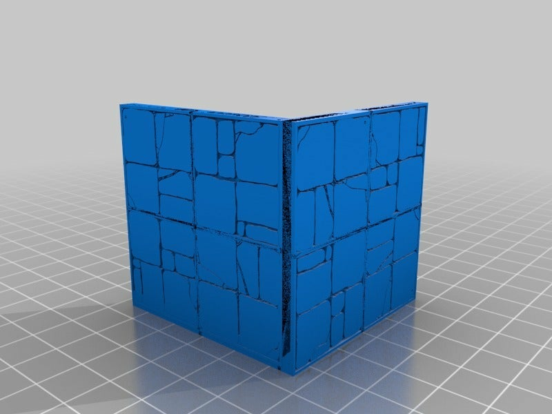 Free STL file Dungeon Tiles - Parquetry Floor and Tile Walls 🧸 ・3D ...