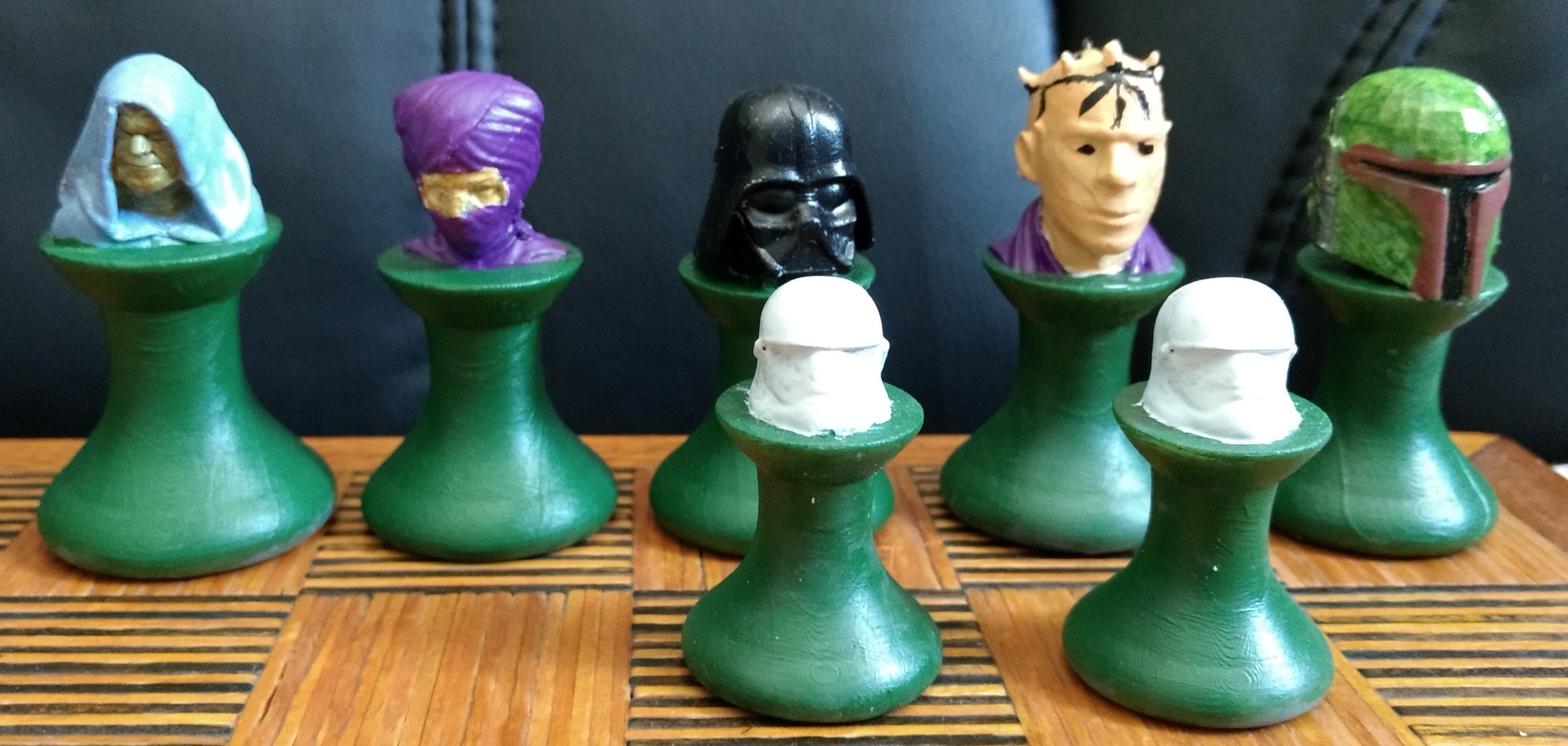 ⭐ Star Wars Chess Set・Free STL File for ・Cults