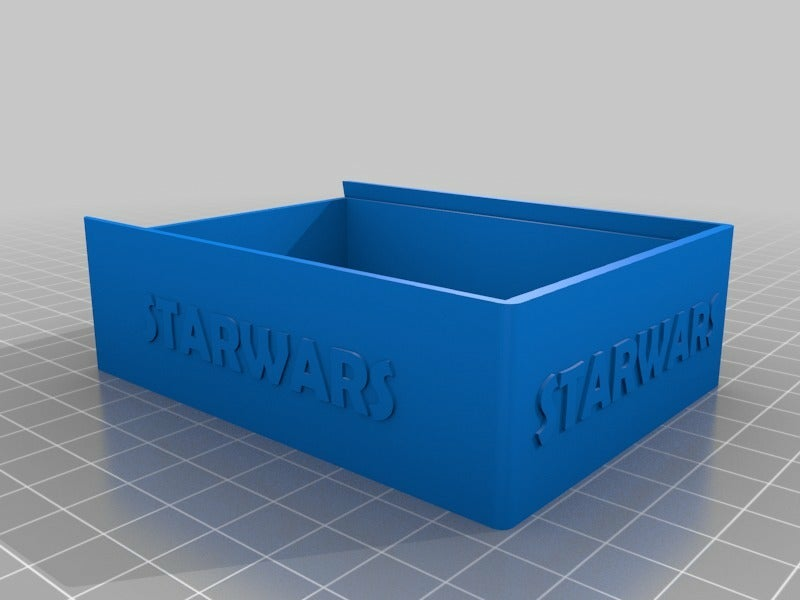 Free STL file Star Wars Card Box ⭐ ・3D printable model to download・Cults