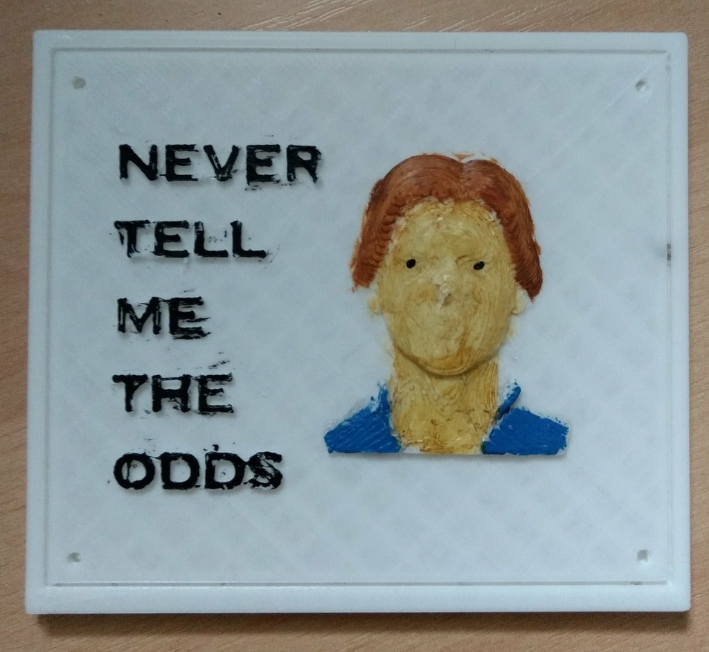 🎬 Never Tell Plaque・Free STL File for ・Cults