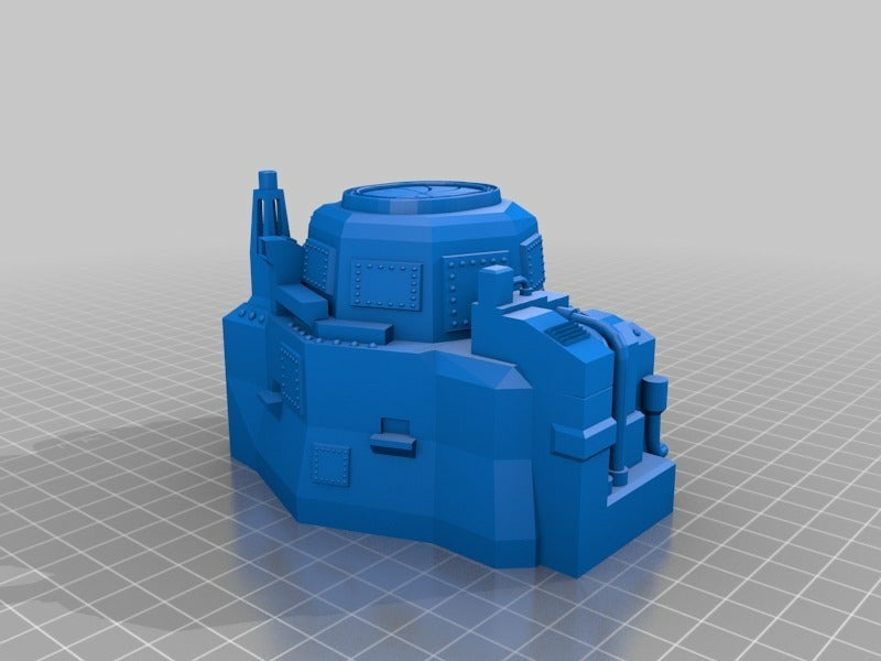 Free STL file Roboport Coin bank 🪙 ・3D printing template to download・Cults