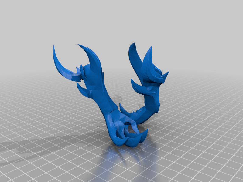 🗿 Shadow Fiend Dota 2 Figure・Free 3D File for ・Cults