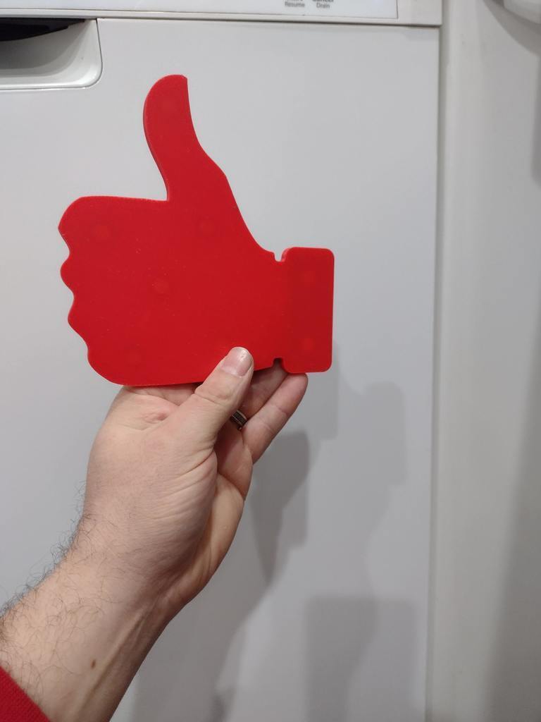 Free 3D file Magnetic Thumbs Up/Down 🧲 ・3D printer model to download・Cults