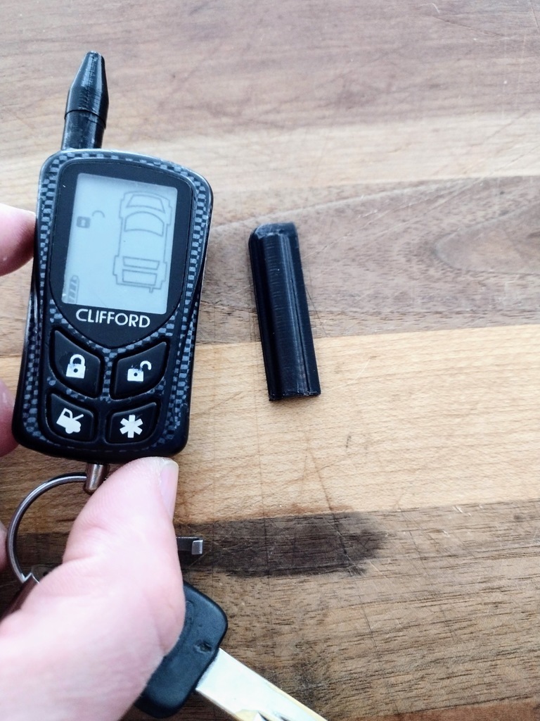 Free STL file Battery Cover for Clifford Alarm Fob 🔋 (3MF)・3D printable ...