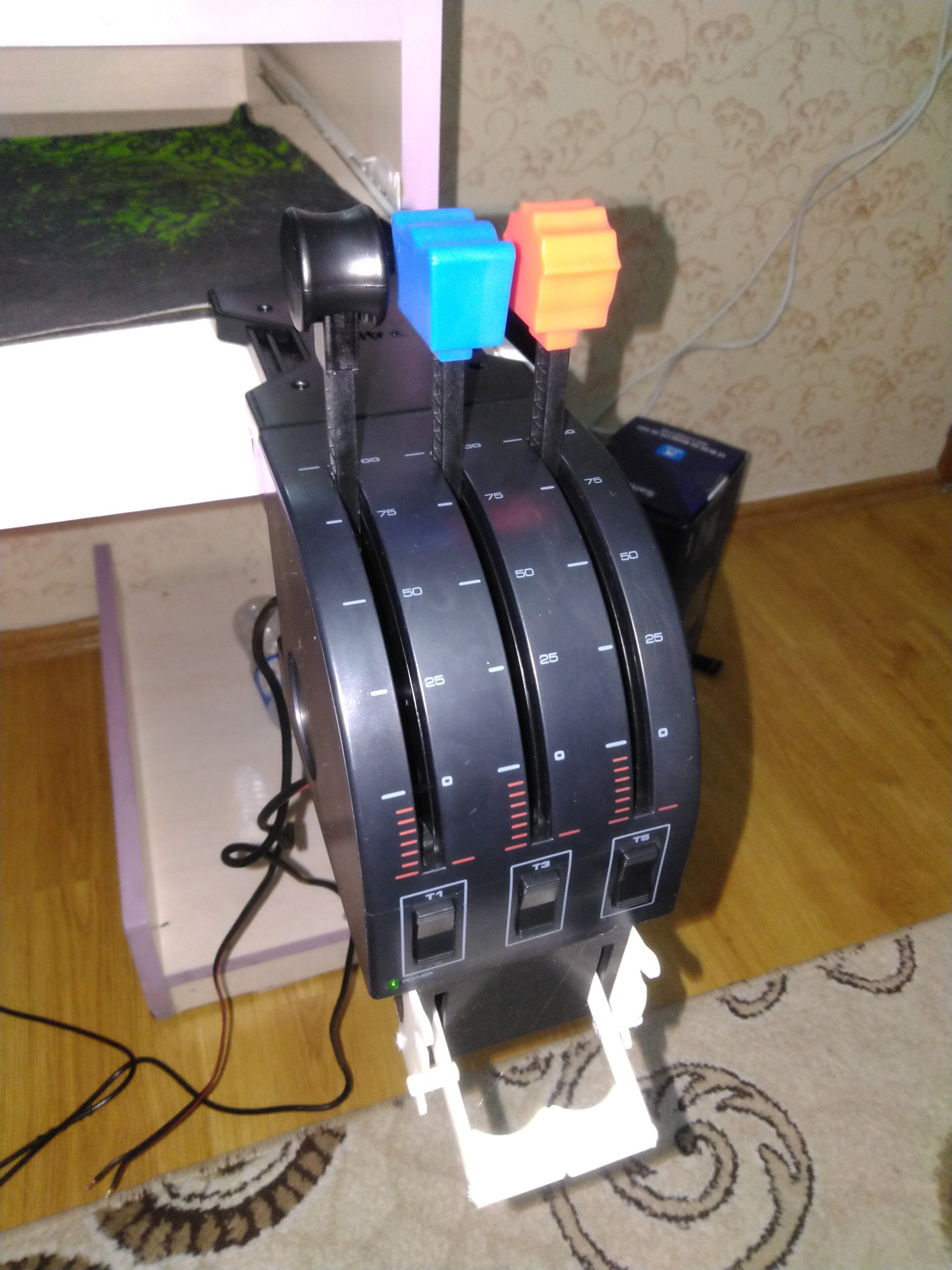 ⛽ Boeing 737 Cut-off Levers Module for Saitek Throttle Quadrant・ 3D ...