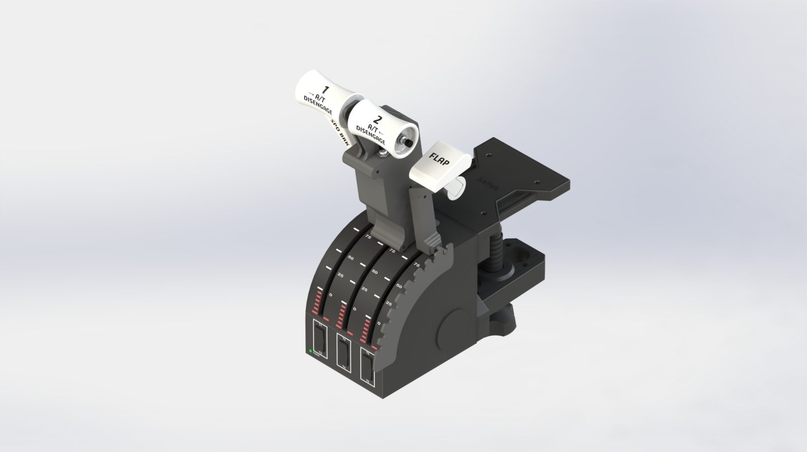 🎲 BOEING 737 THROTTLE HANDLES FOR SAITEK PRO FLIGHT V2, FLIGHT ...