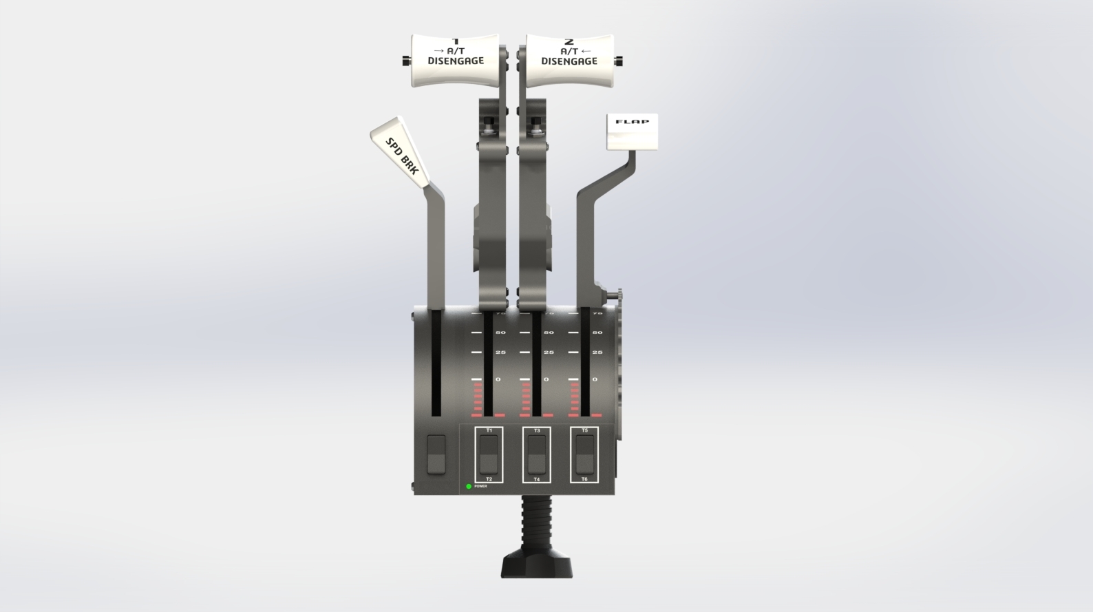 🎠 BOEING 737 THROTTLE HANDLES FOR SAITEK PRO FLIGHT v2 - Flight ...