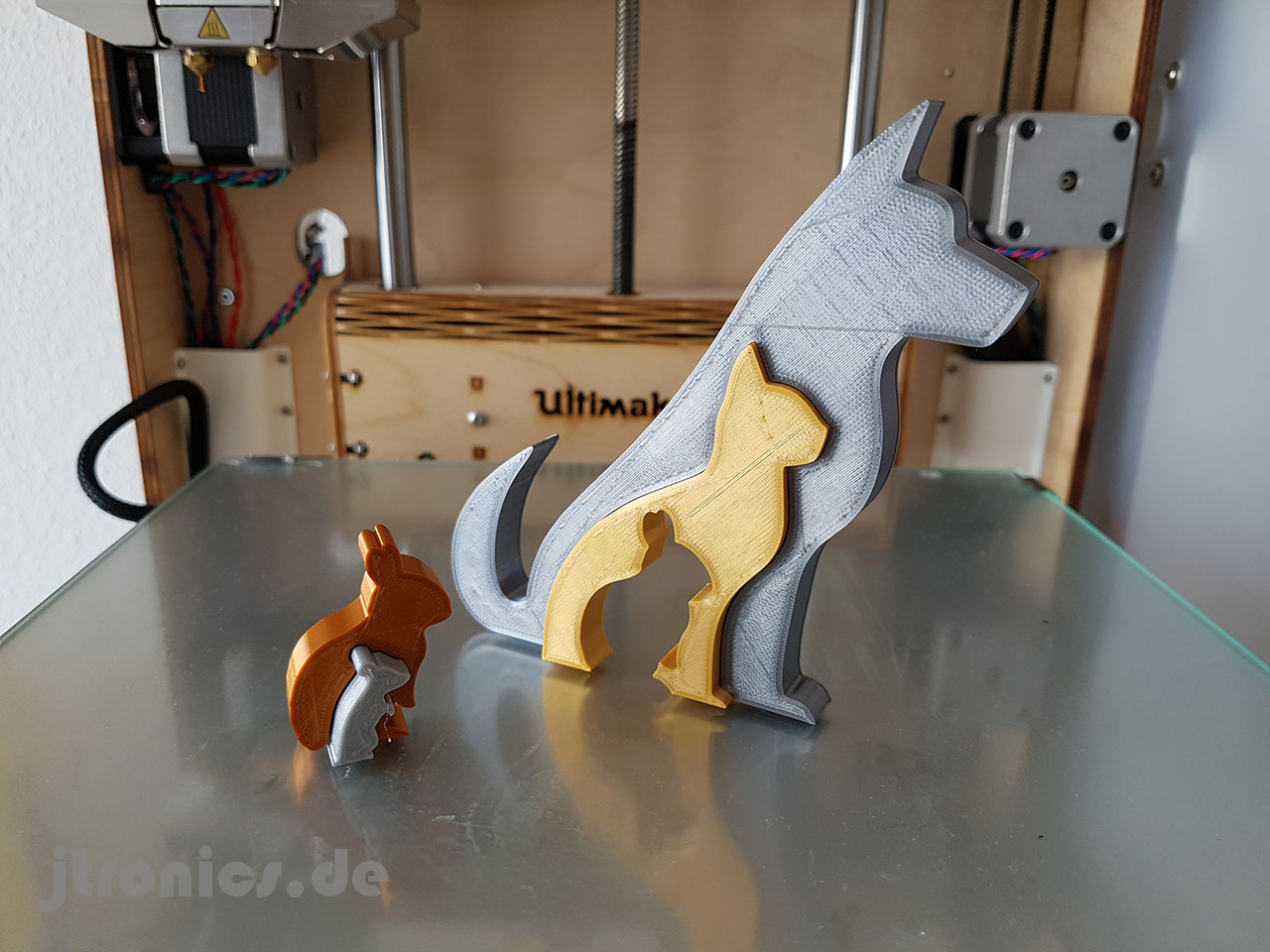 👤 Animal Silhouette - Dog Cat Rabbit Mouse・Free STL File for ・Cults