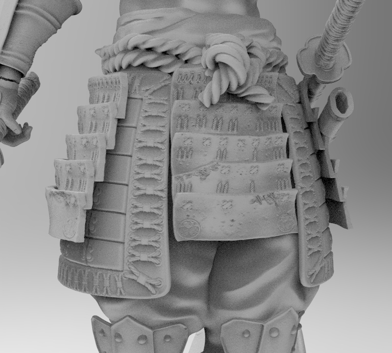 3D file Trunks Samurai Dragon Ball 🗡️ ・3D print object to download・Cults