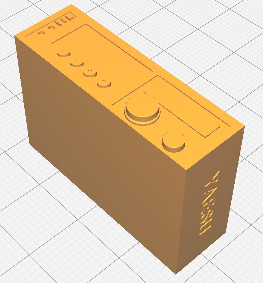 Free STL file HF Radio Scale 1/10 📻 ・3D printable model to download・Cults