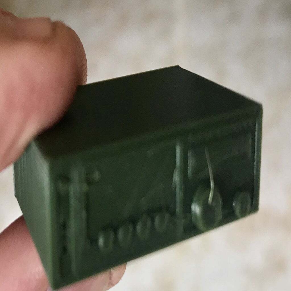 Free STL file HF Radio Scale 1/10 📻 ・3D printable model to download・Cults