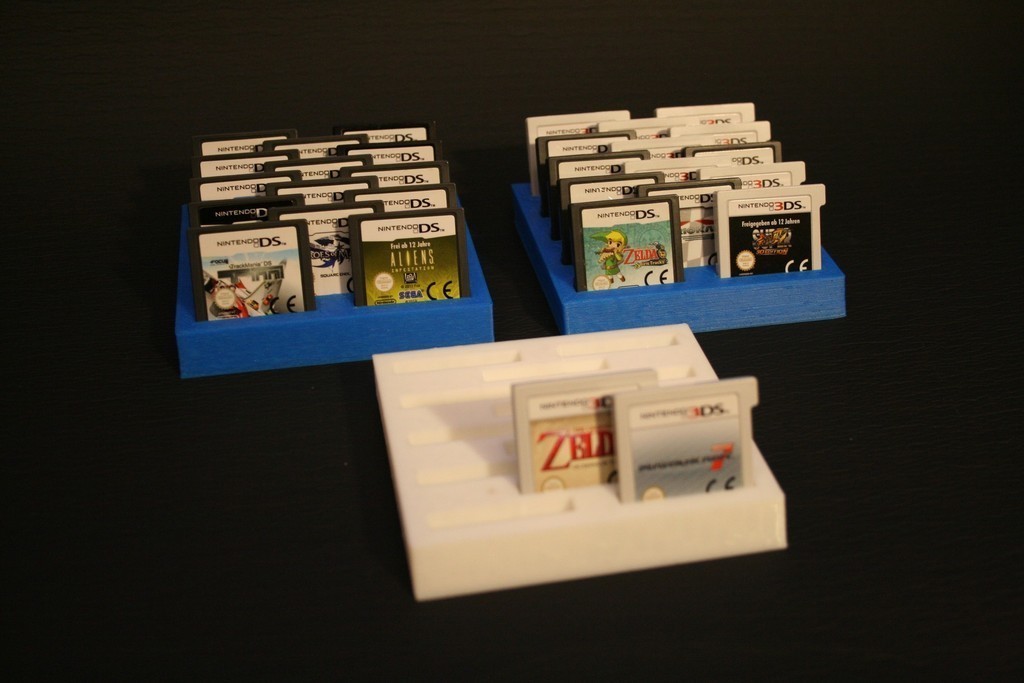 🎲 Nintendo DS 3DS cartridge storage・Free STL File for ・Cults