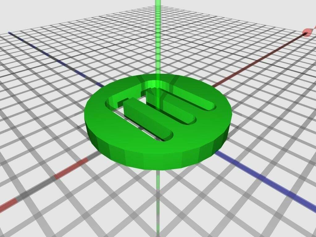 Arquivo grátis STL MakerBot Coin MK3 de 2 colores 🪙 (SCAD)・Modelo para ...