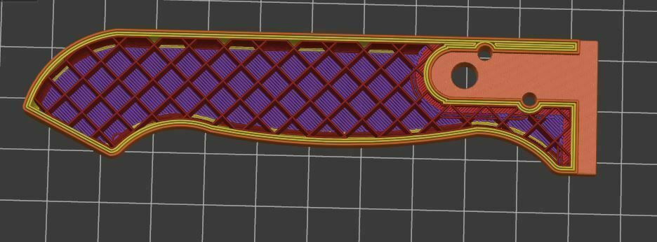 Free 3D file Knife handle - Knife handle 🔪 ・3D printable design to ...