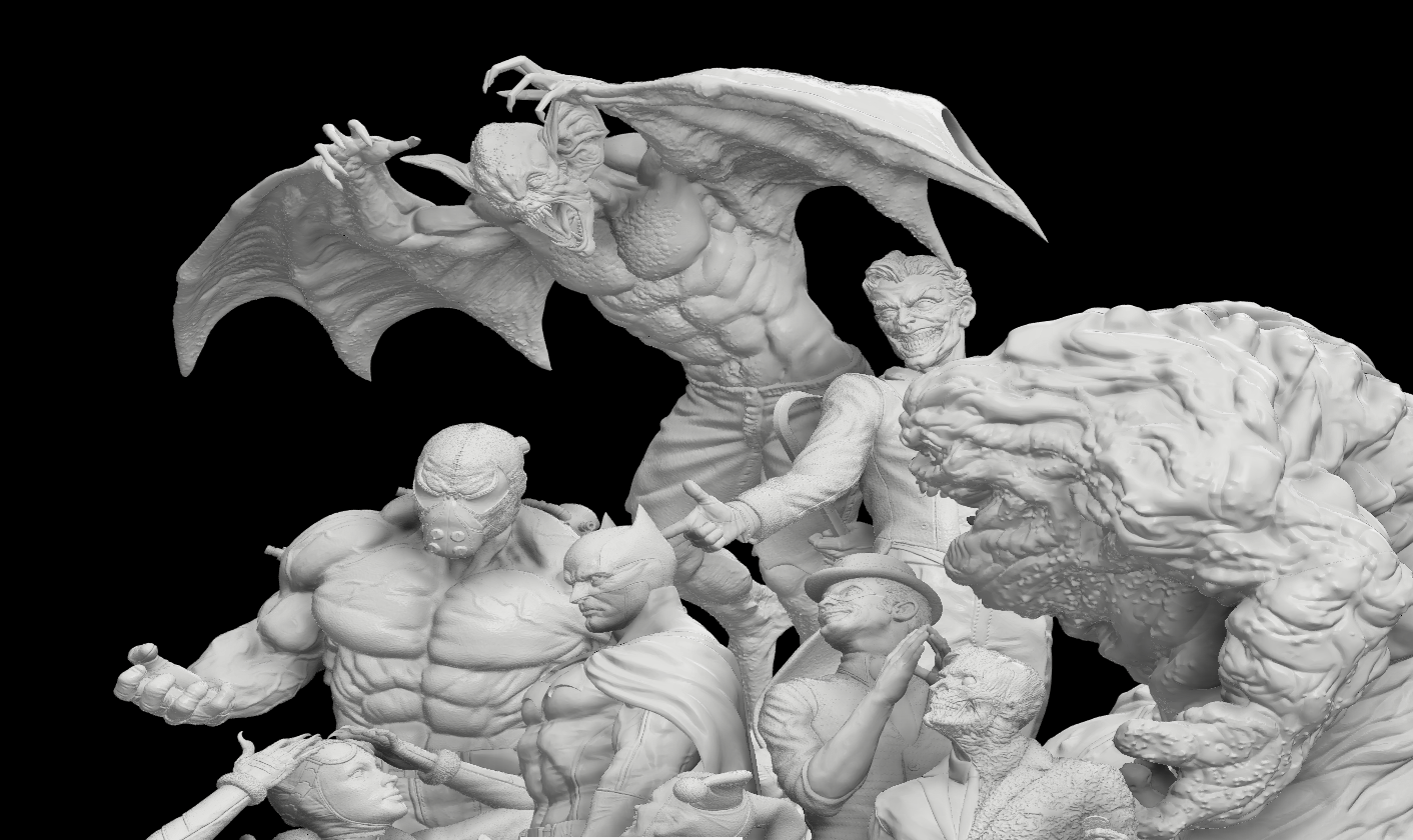 🦸 Batman and DC Gang EXCLUSIVE・Free 3D File for ・Cults