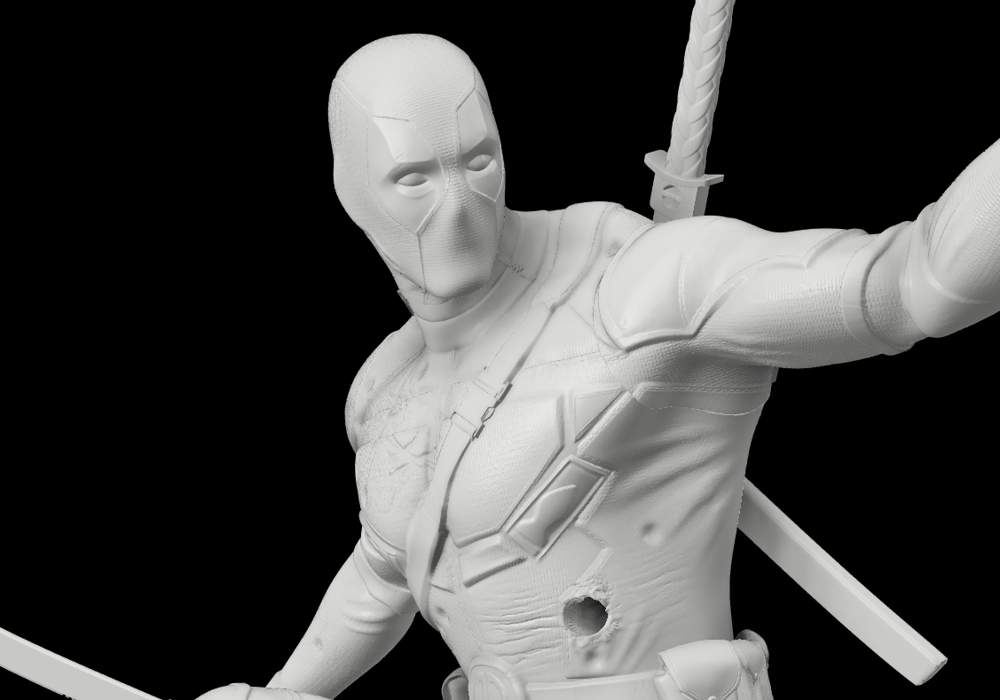 🦸 Deadpool・Free 3D File for ・Cults